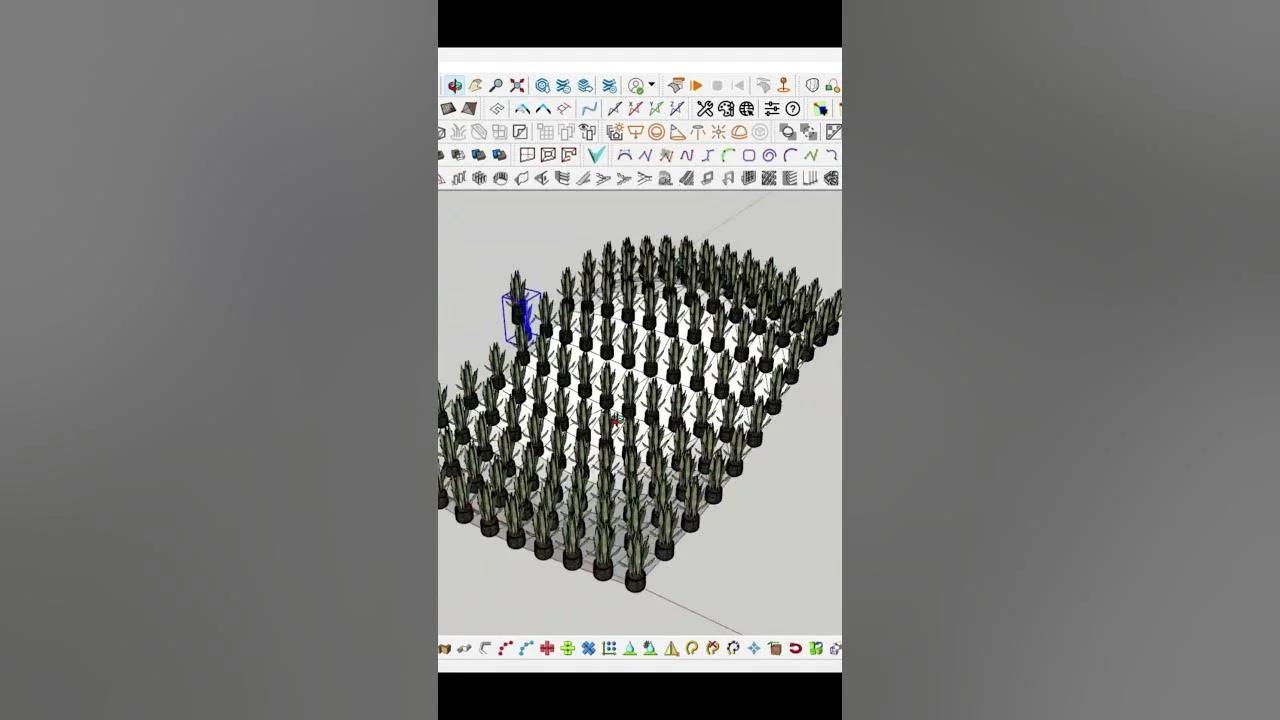 sketchup tutorial / jhs powerbar plugin