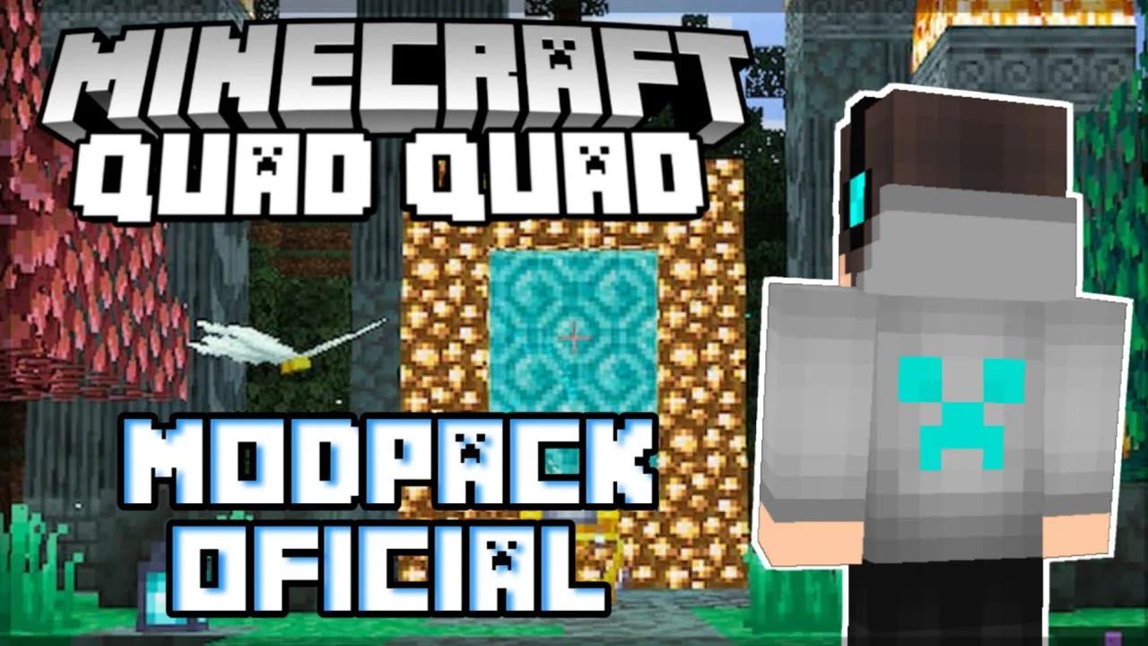 Testando MODS da Quad Quad no Minecraft