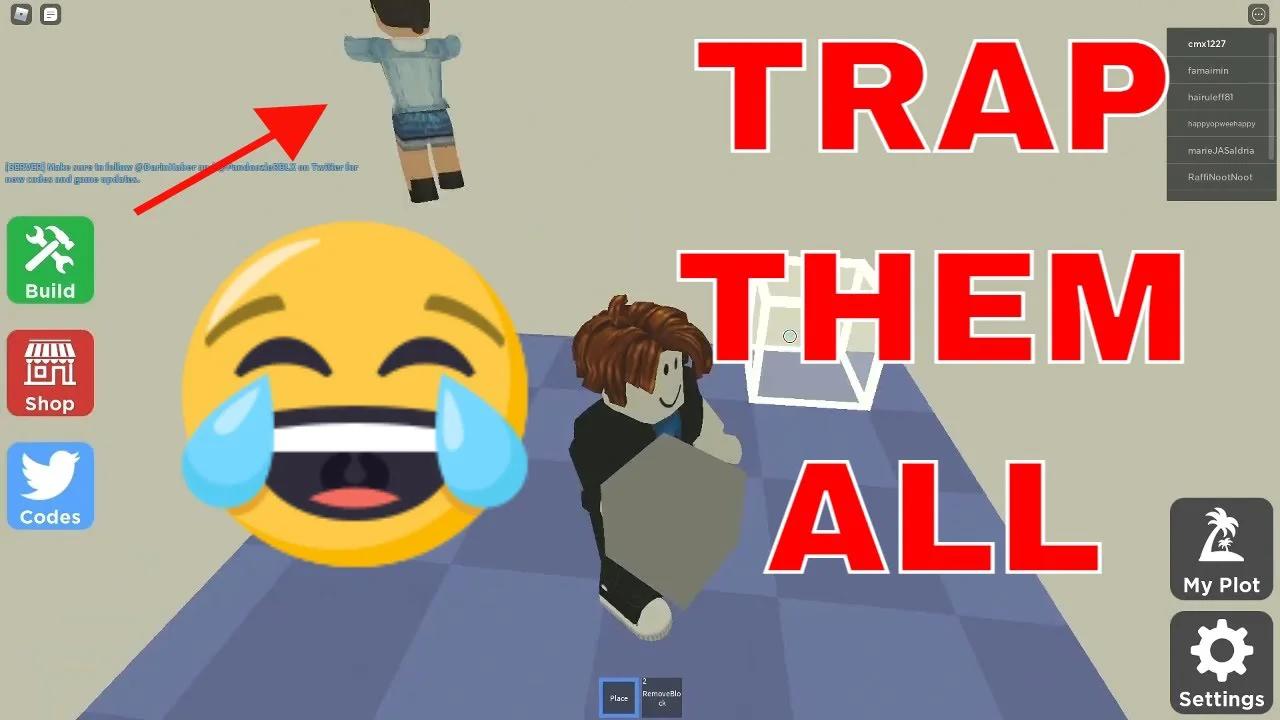 Blocks SCRIPT Roblox - Auto Build Blocks and Trap All Players