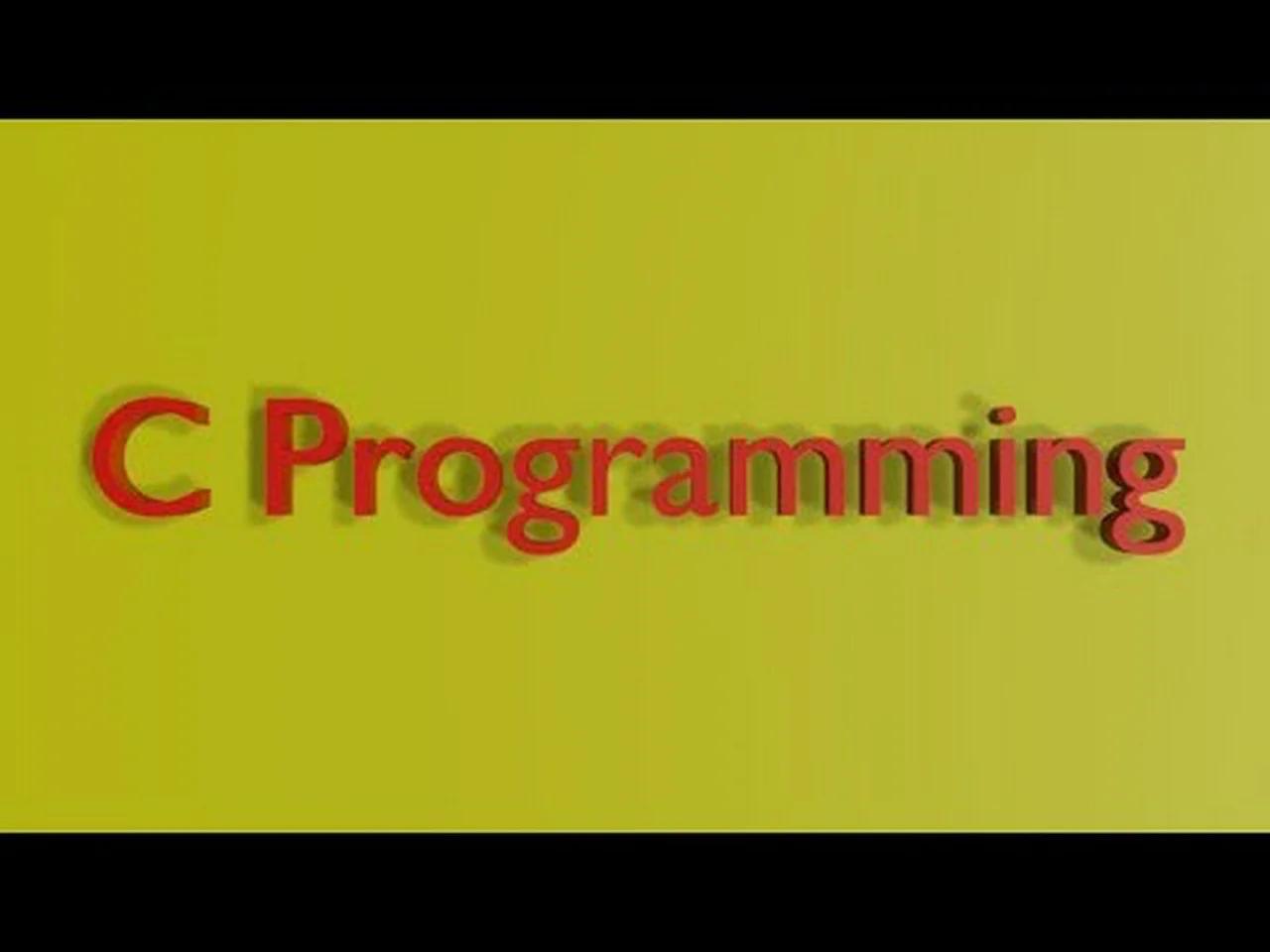 05 C Programming Arrays Tutorial GCC