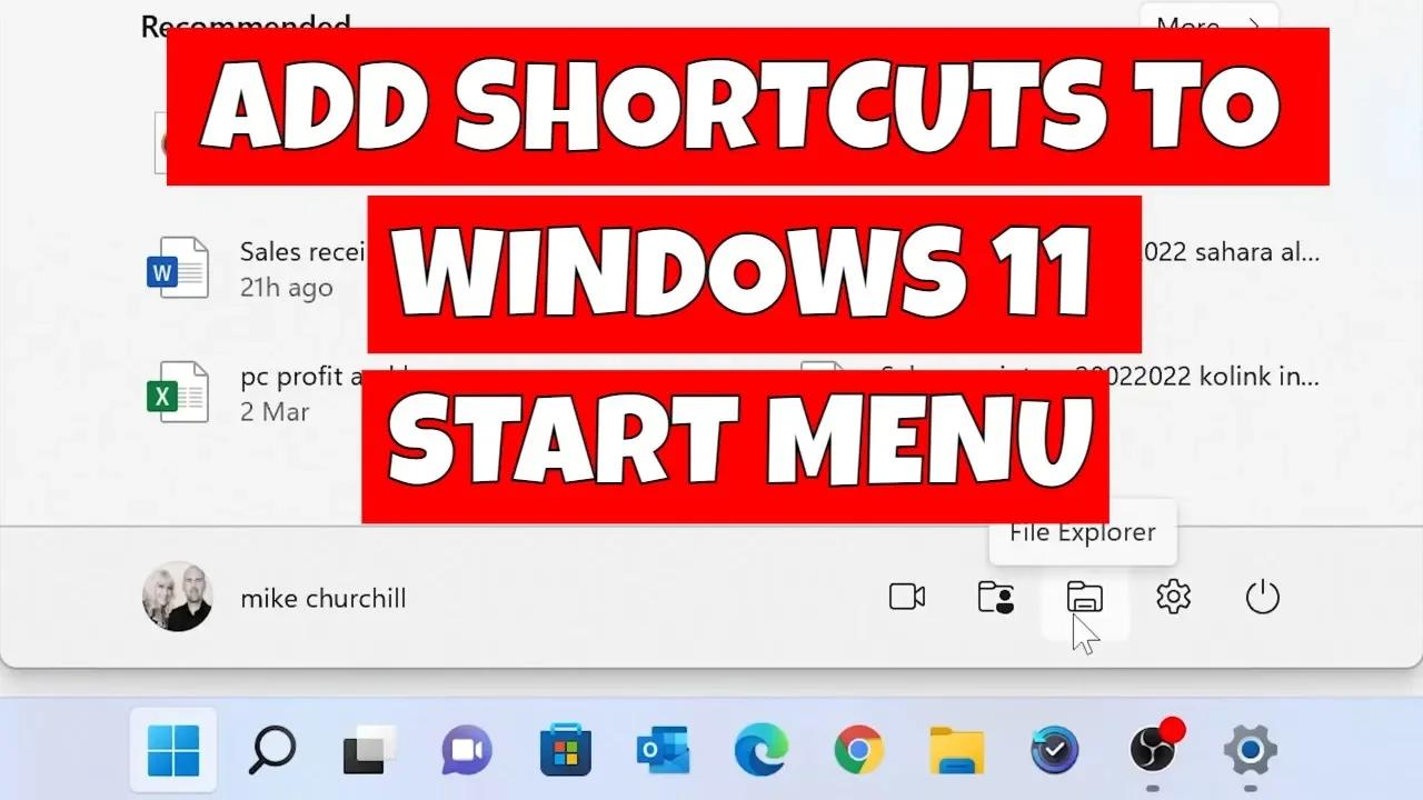 How To Customize Windows 11 Start Menu With Shortcut Folders