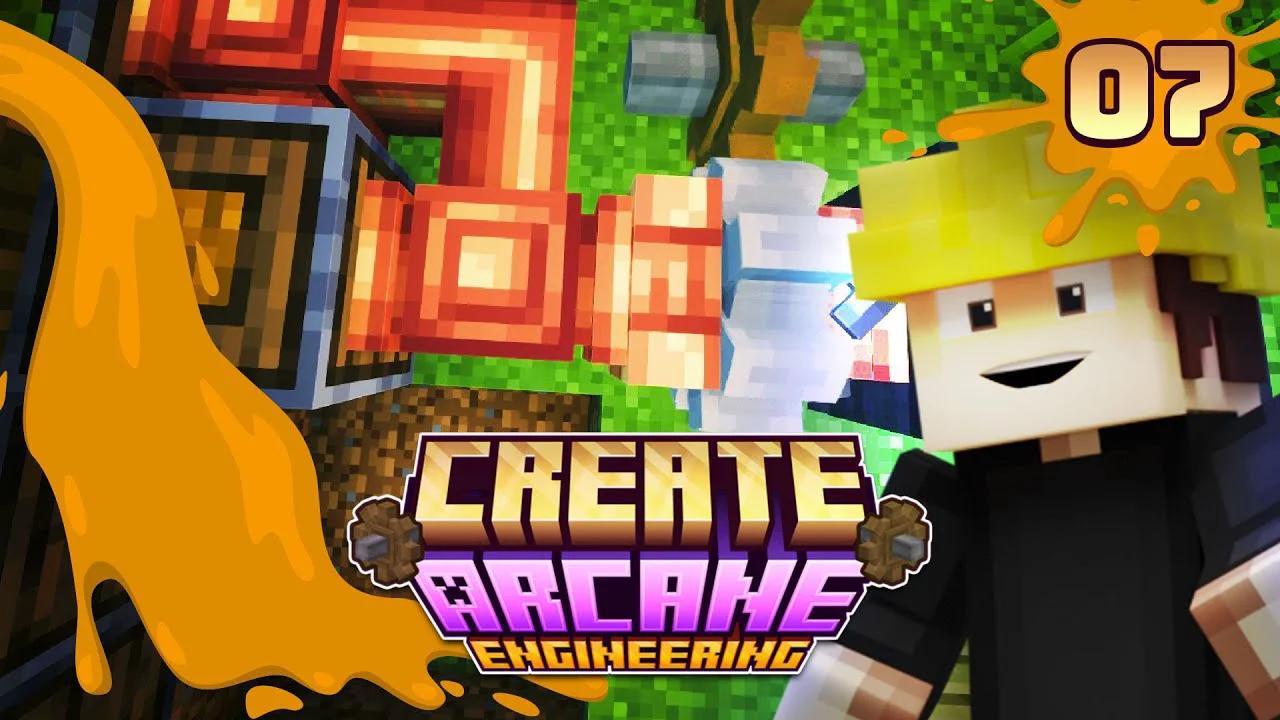 Minecraft: Create Arcane Engineering Ep. 7 - On fait de la résine pour ...
