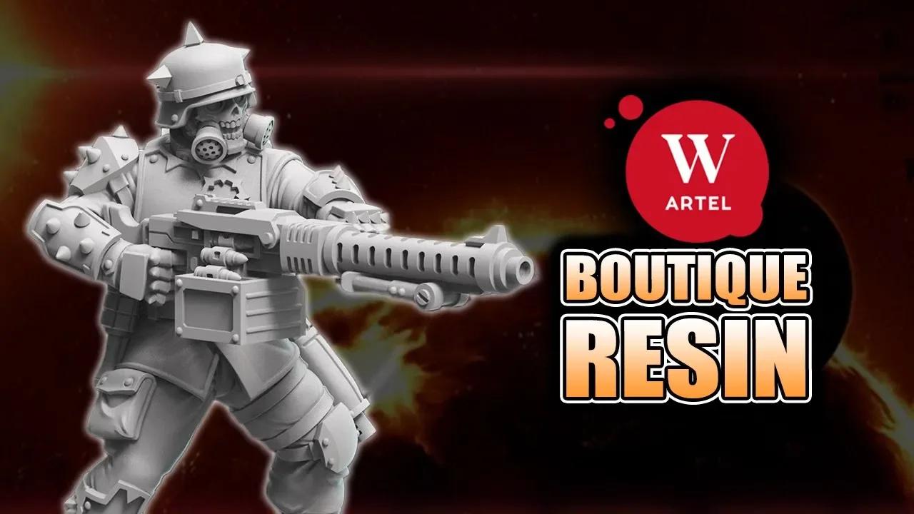40k Renegade Guard Scale Miniatures: Artel W Crimson Legion Unboxing