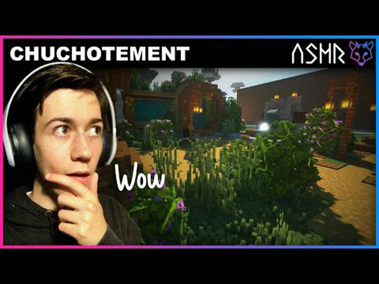 【ASMR】Minecraft — Je visite vos (magnifiques) plots