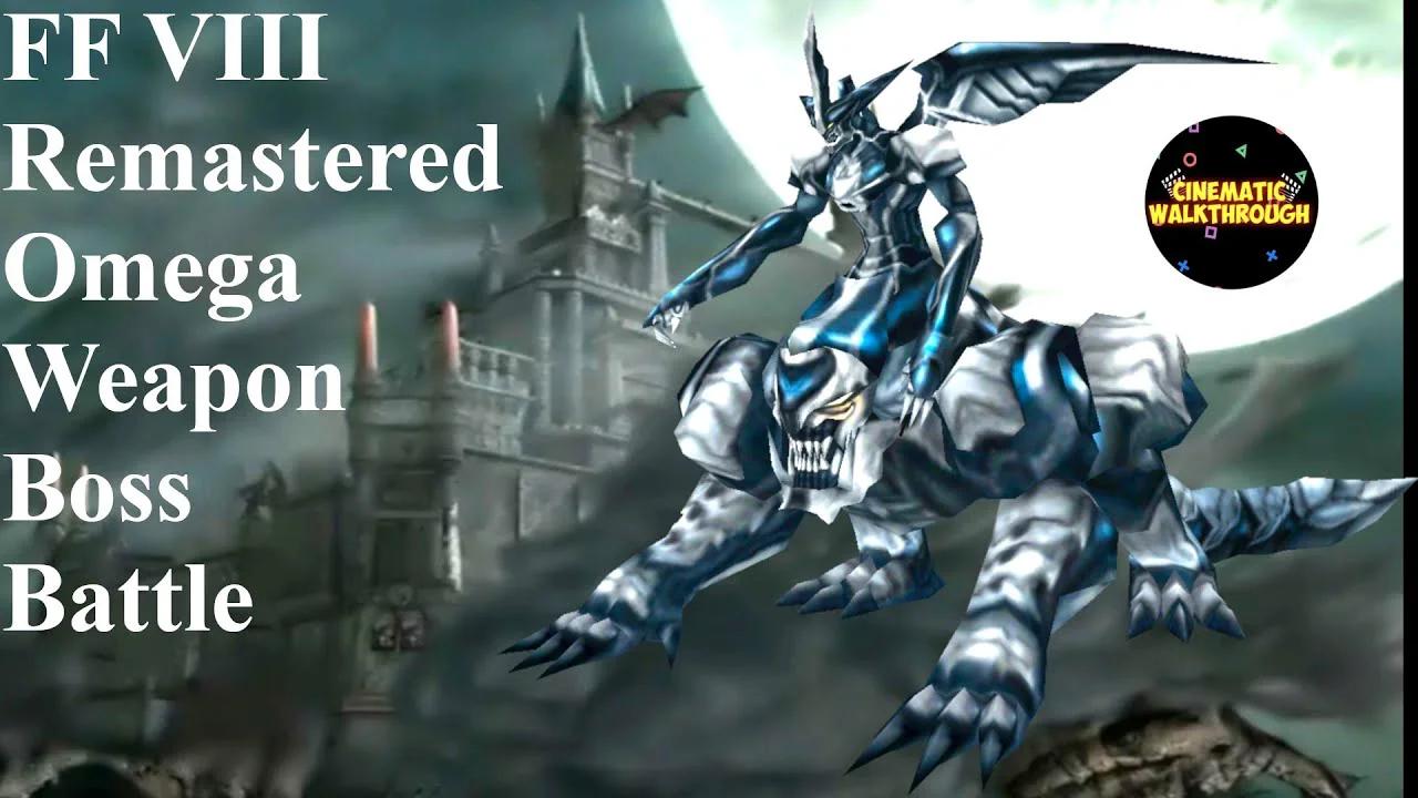 Final Fantasy VIII Omega Weapon Boss battle PS4 ITA