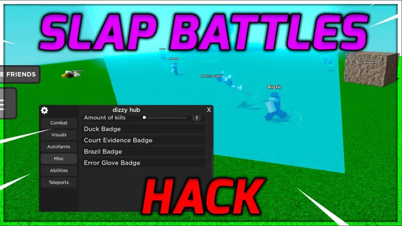 ROBLOX SLAP BATTLES *UPDATED* Script Hack | Slap Aura, Godmode, Instant ...