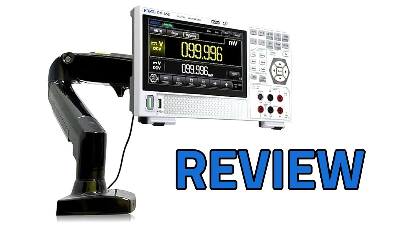 Rigol DM858 Multimeter Review | Voltlog #485