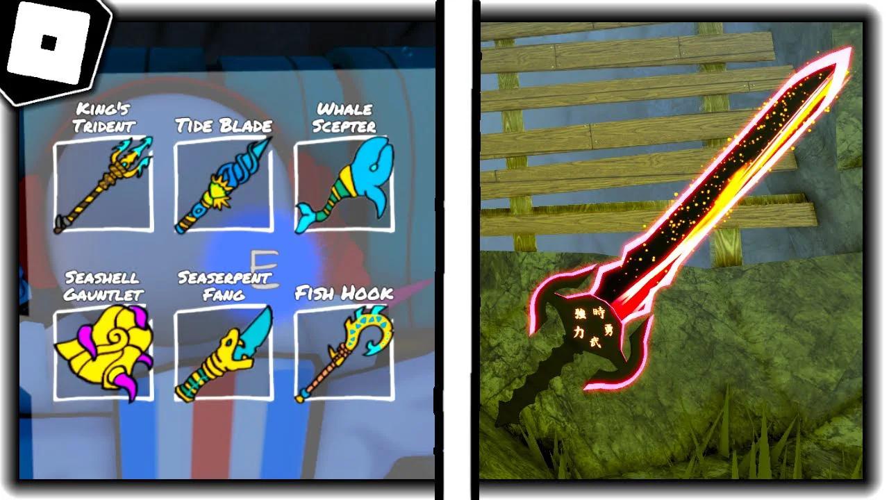 How to Unlock ALL 6 ATLANTIS RIFT EVENT WEAPONS in ZO ぞ SAMURAI - Roblox