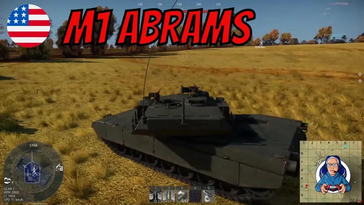War Thunder M1 Abrams Gameplay