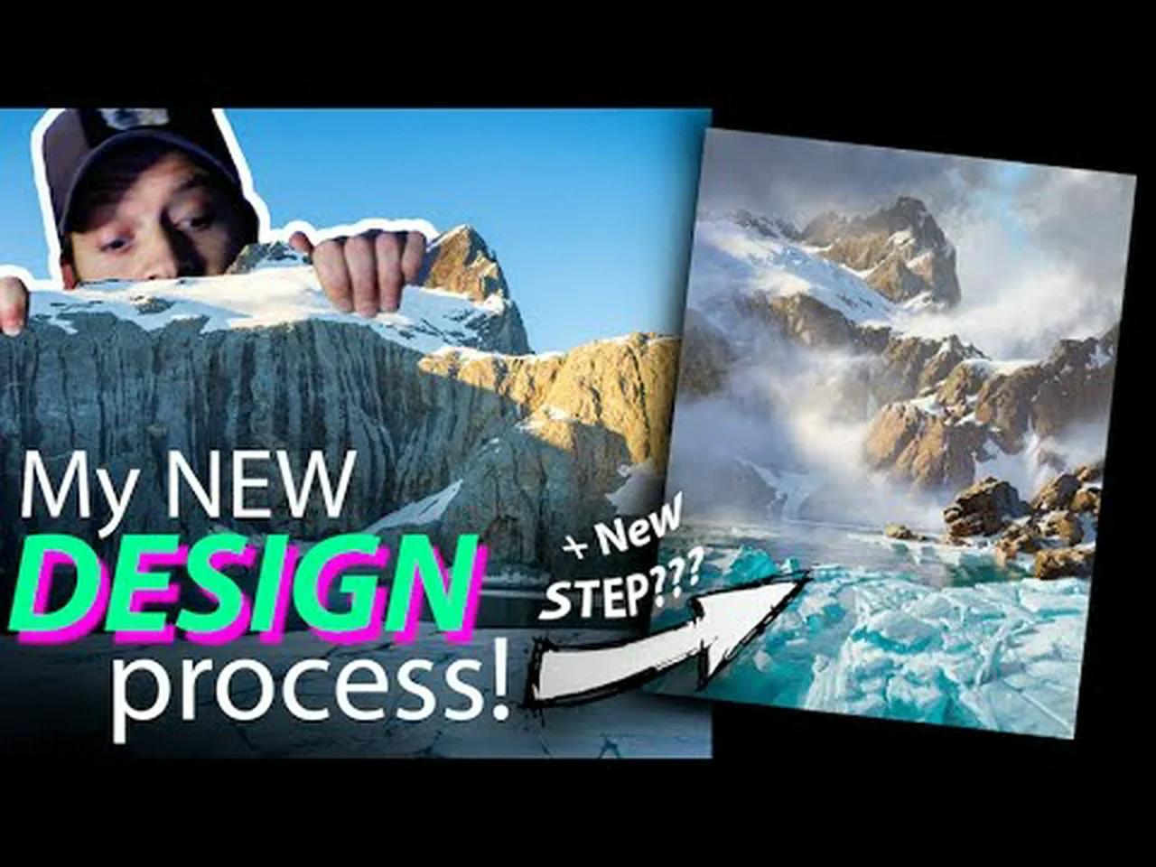 How to create an EPIC DESIGN for an oil painting - My COMPLETE PROCESS!!!