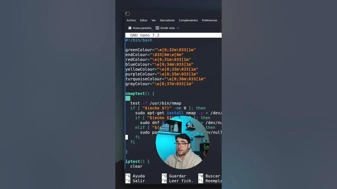 Cómo CREAR un PROGRAMA en DOCKER para ESCANEAR una Red con NMAP #SHORT