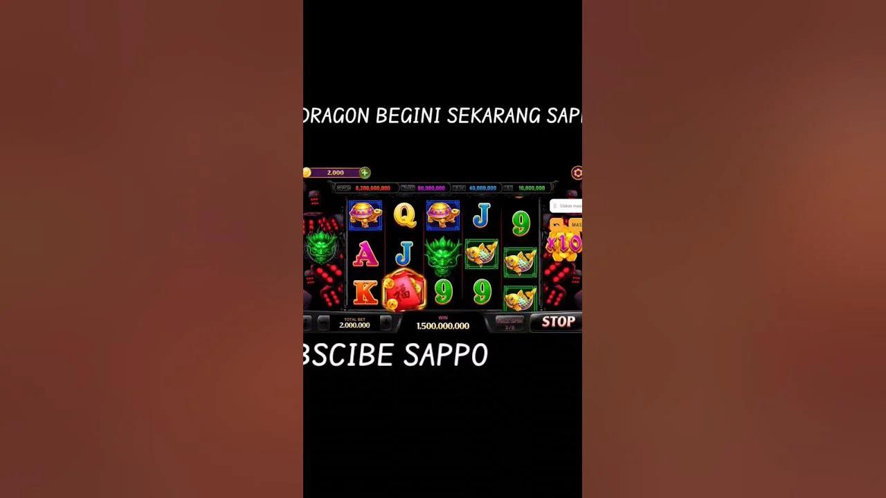 SEDEKAH SAPPO. DOMINO SLOT. 5 DRAGON #5dragon #sedekah2m #superwin # ...