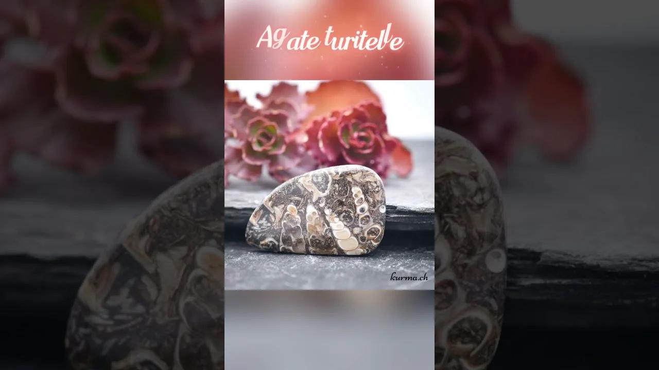 🌸 Agate turitelle #lithotherapie #bienetre #bienfaits #lesaviezvous