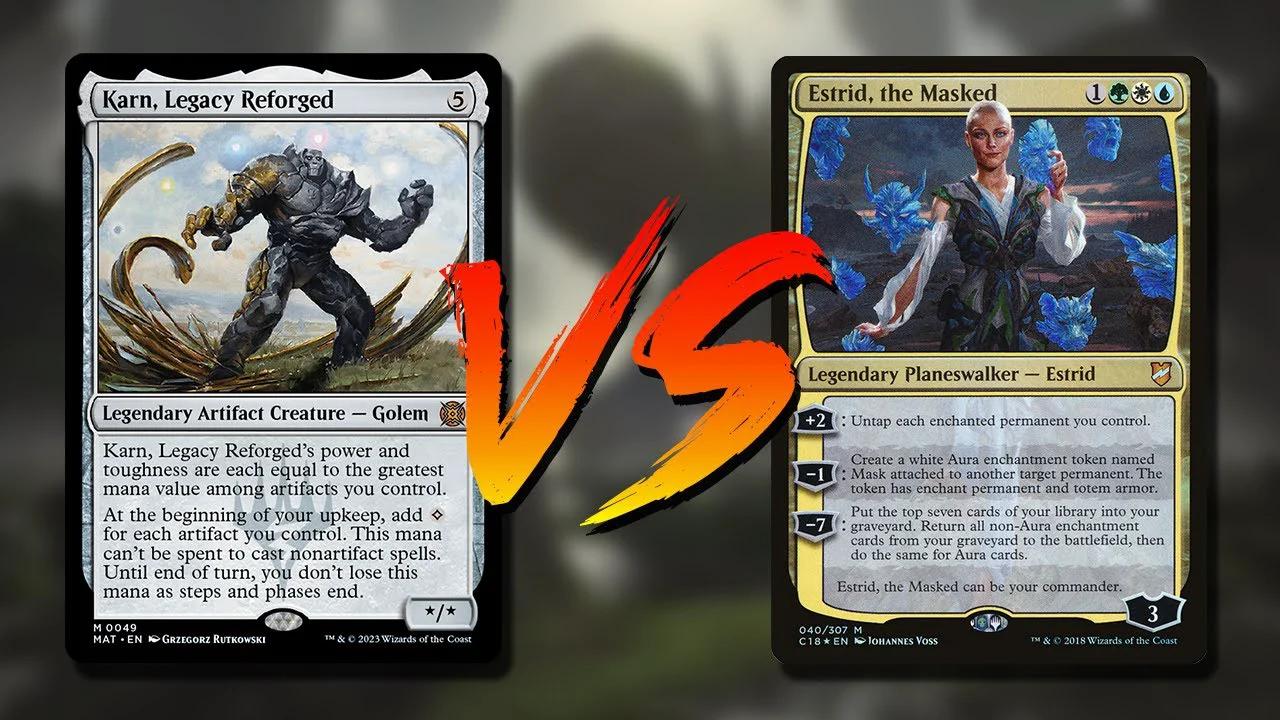 Karn Legacy Reforged 1v1 EDH Deck | MTG Commander Game Play