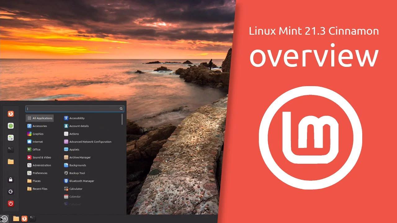 Linux Mint 21.3 “Virginia” Cinnamon overview | Sleek, modern, innovative.