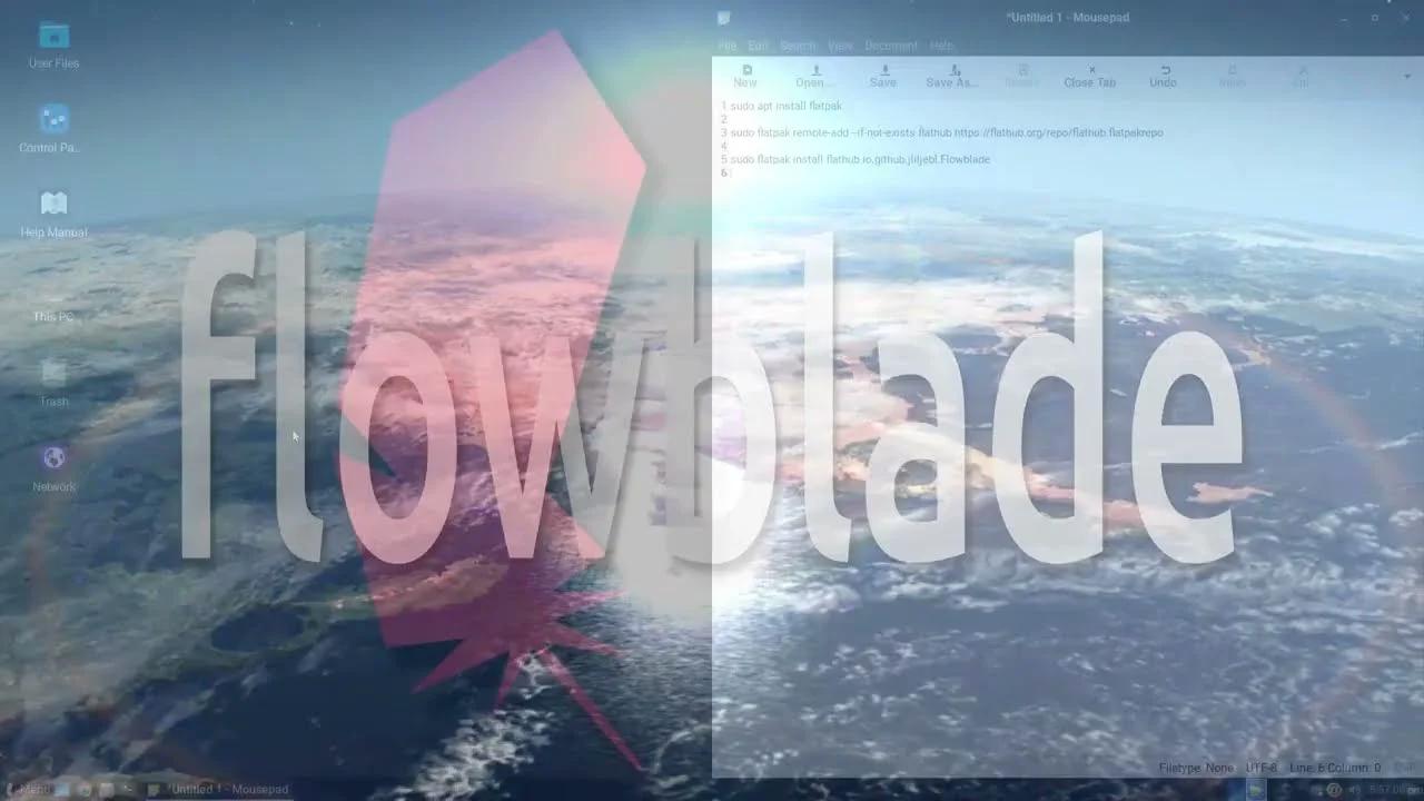 How to install Flowblade video editor on Linux Lite 6.2