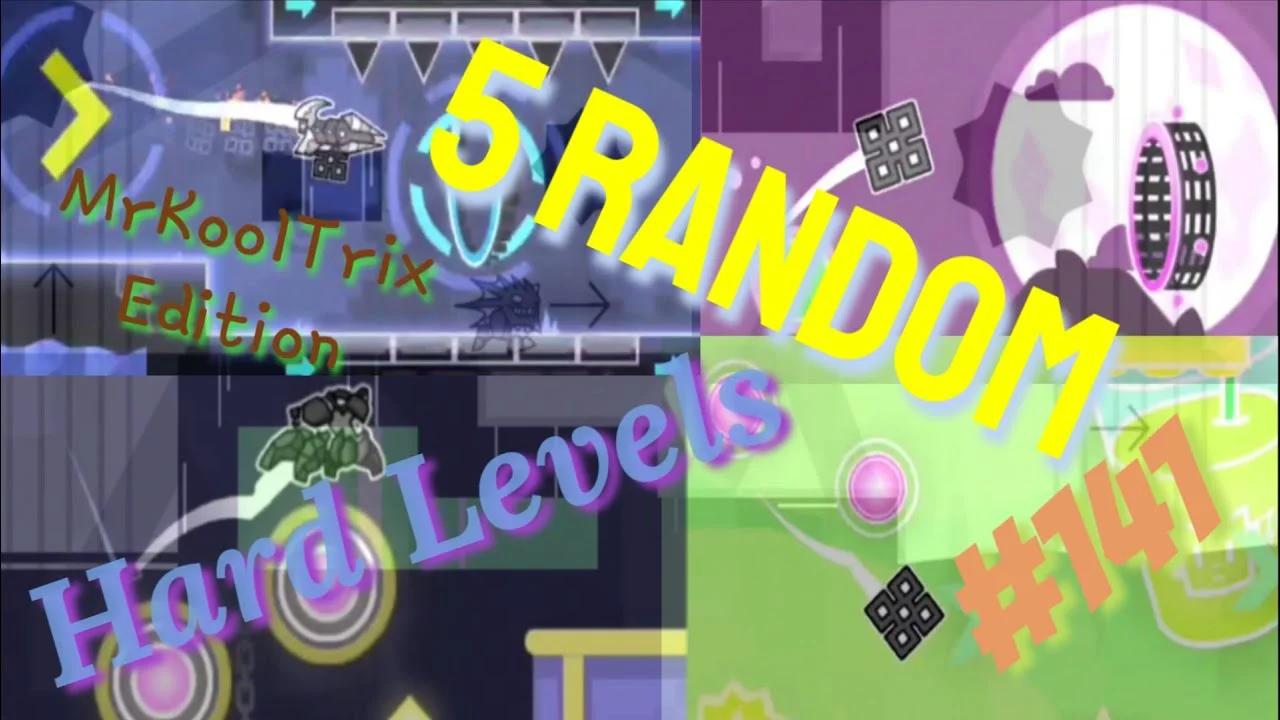 [GD] 5 Random Hard Levels #141 (Mobile) @MrKoolTrix Edition!