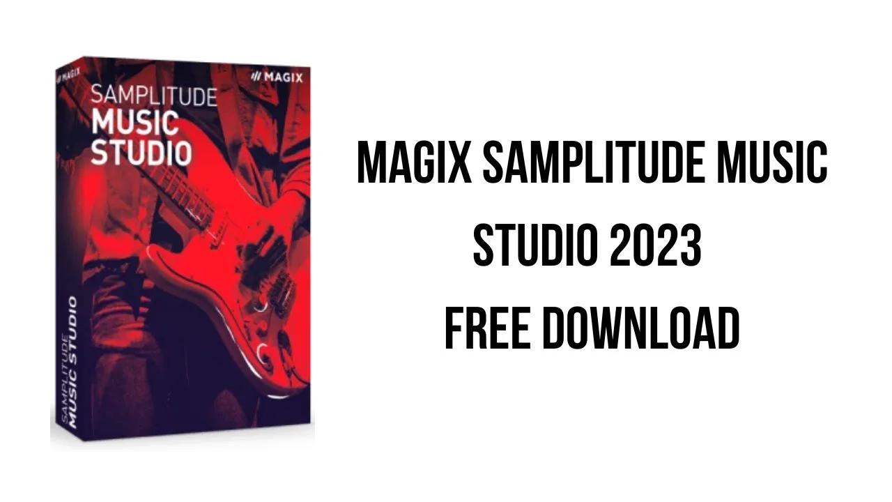 Magix Samplitude Music Studio Crack 2023 | Free Download Magix ...