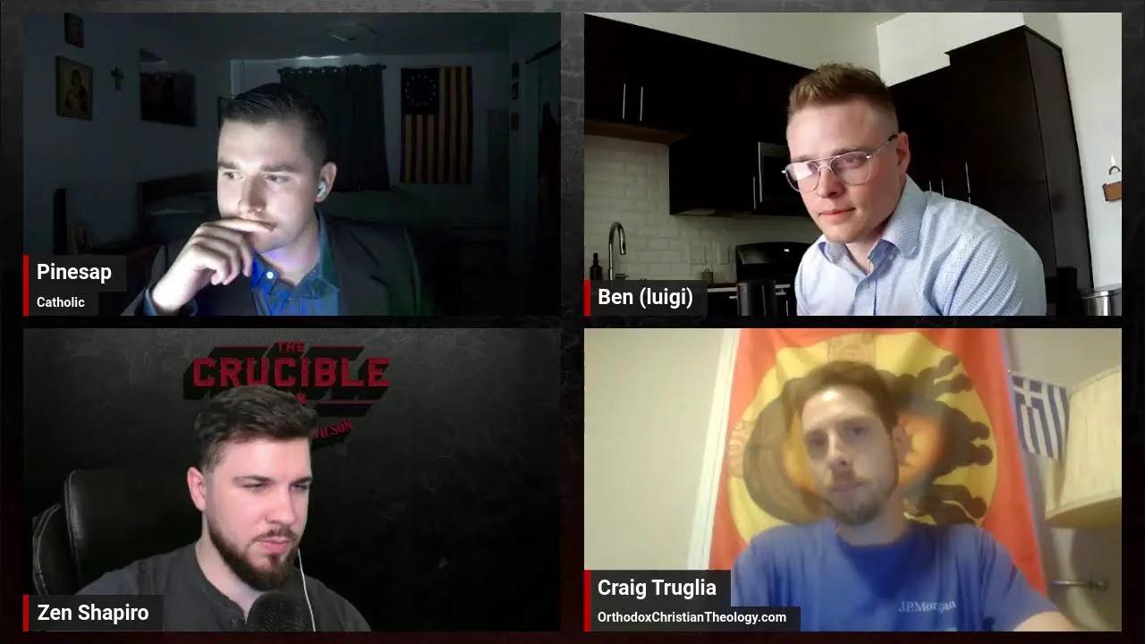 Call in on @The Crucible Papacy debate