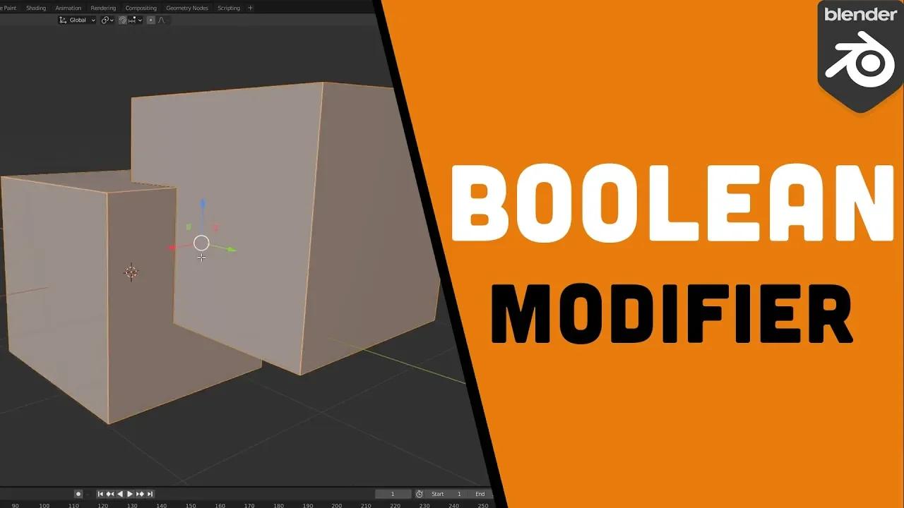 BLENDER BOOLEAN MODIFIER NASIL KULLANILIR | Blender Obje Kaynaştırma ve ...