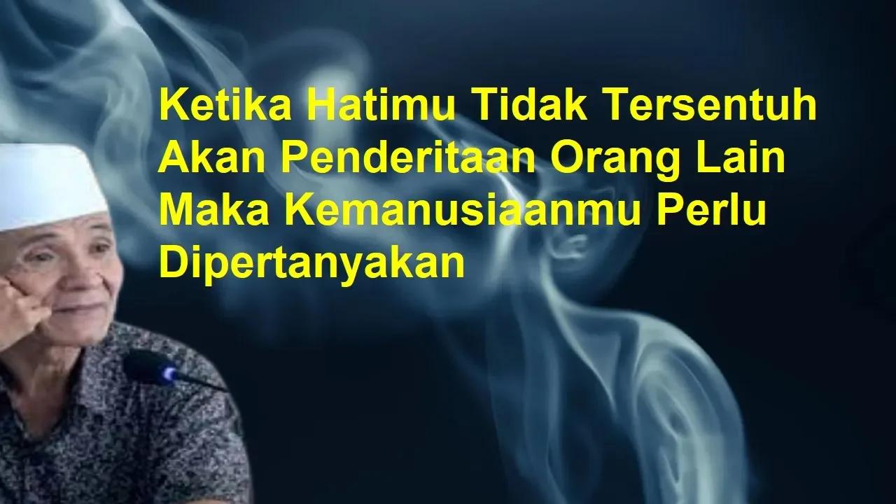 Ketika Hatimu Tidak Tersentuh Akan Penderitaan Orang Lain Maka ...