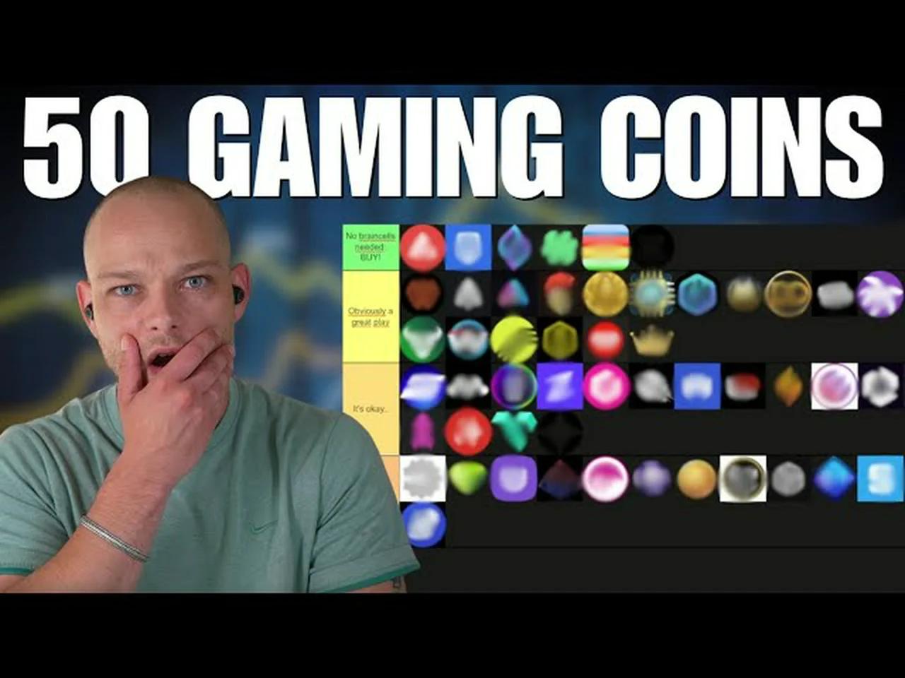 Ranking The 50 BEST Crypto Gaming Coins To Buy For The 2025 Crypto ...