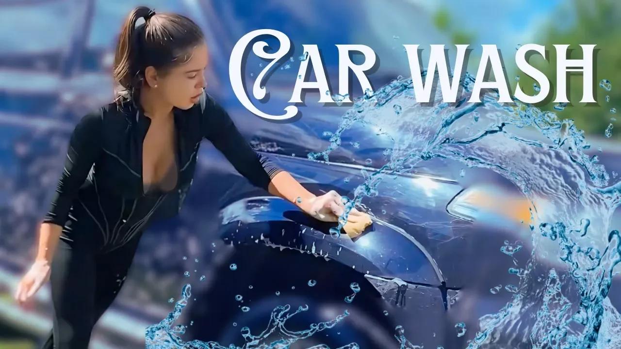 The Secret to a Spotless Car Wash Revealed! 🚘💦