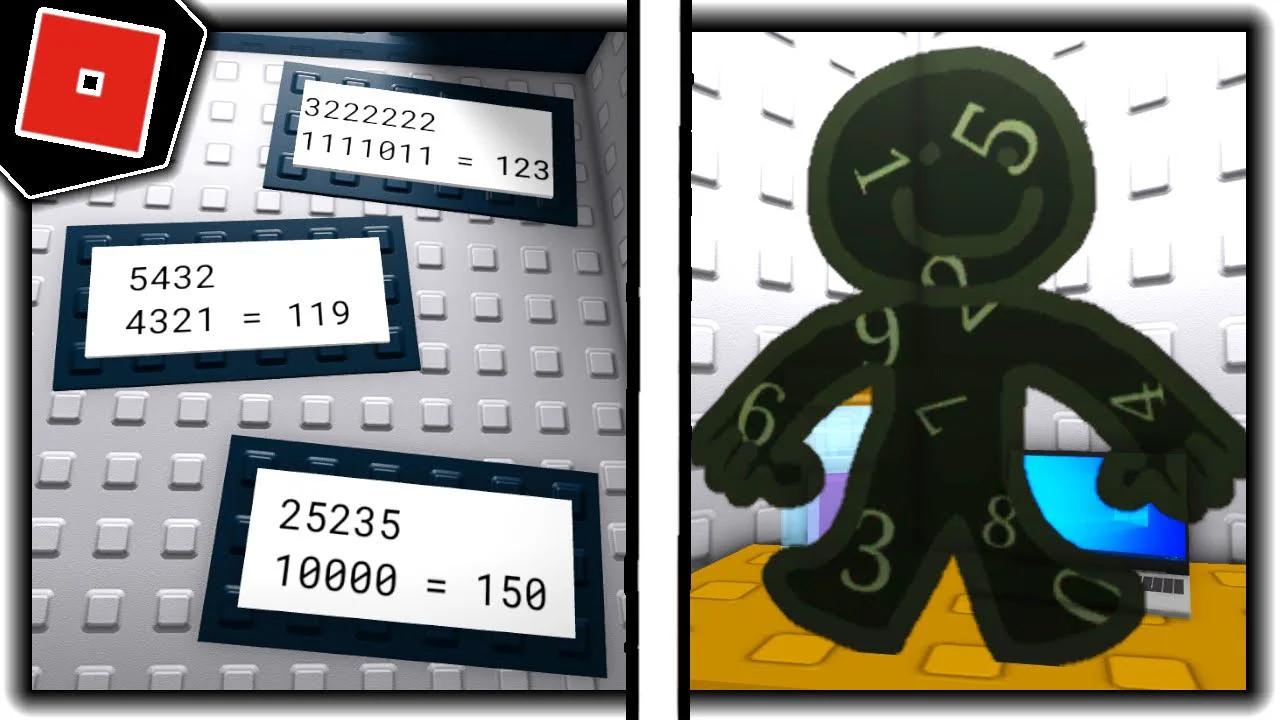 How to get NUMBERS GUY BADGE in FIND THE LITTLE GUYS - Roblox