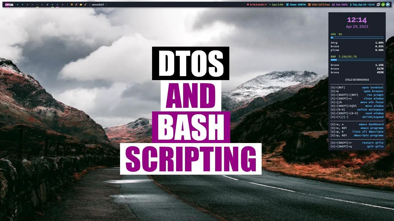 Building DTOS GNU/Linux - Adding Customization Options - LIVE! Building DTOS GNU/Linux - Adding Customization Options - LIVE!