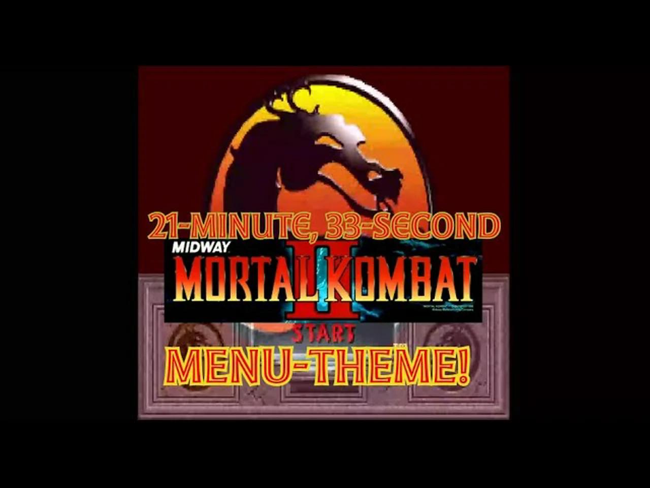 Mortal Kombat 2 Start-Menu Music (SNES)!