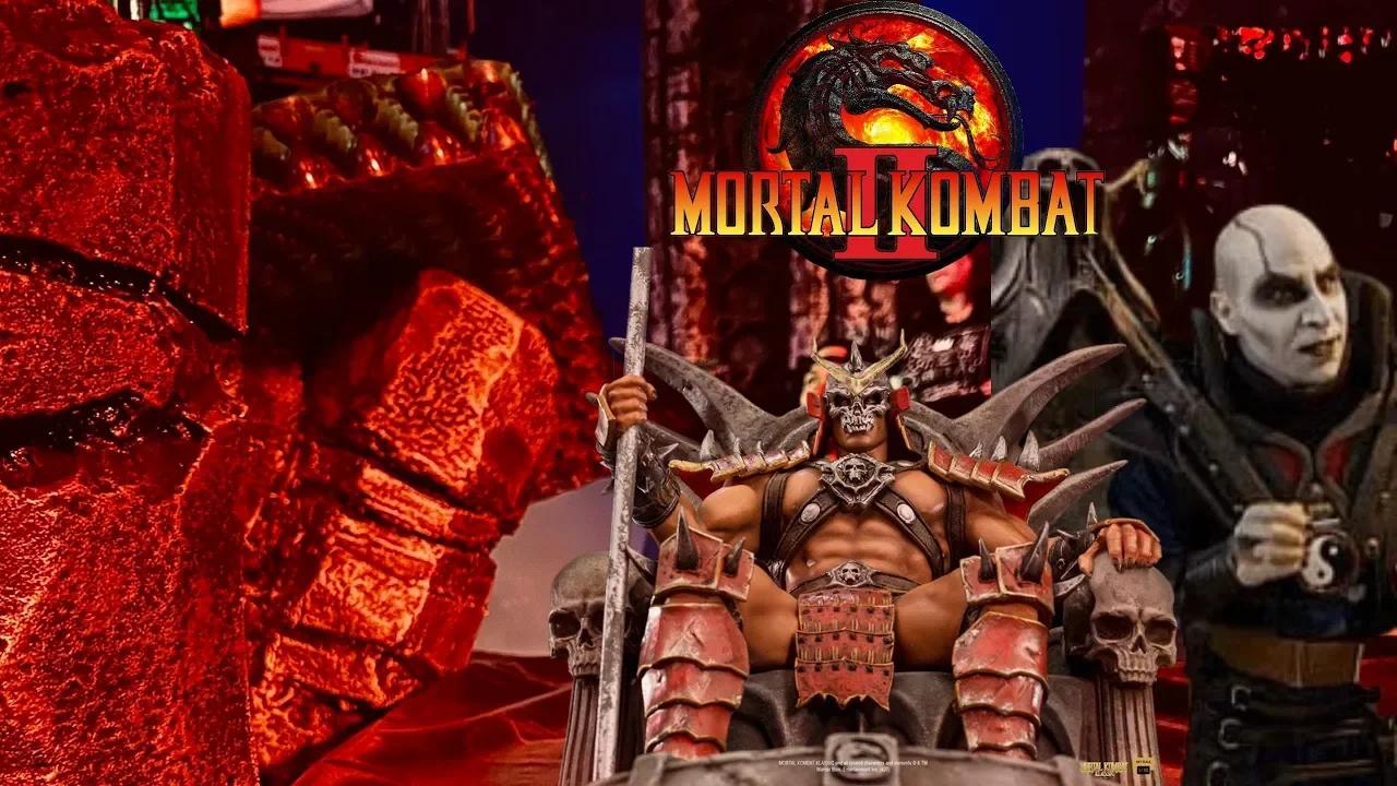 Mortal Kombat 2 Todd Garner Posts Throne BTS Is It Shao Khan Throne Or ...