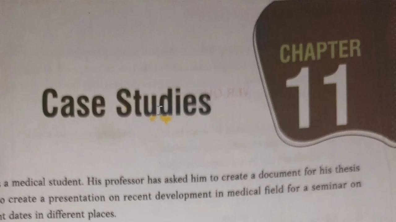 Class 10 Chapter 11 Case Studies with Solutions