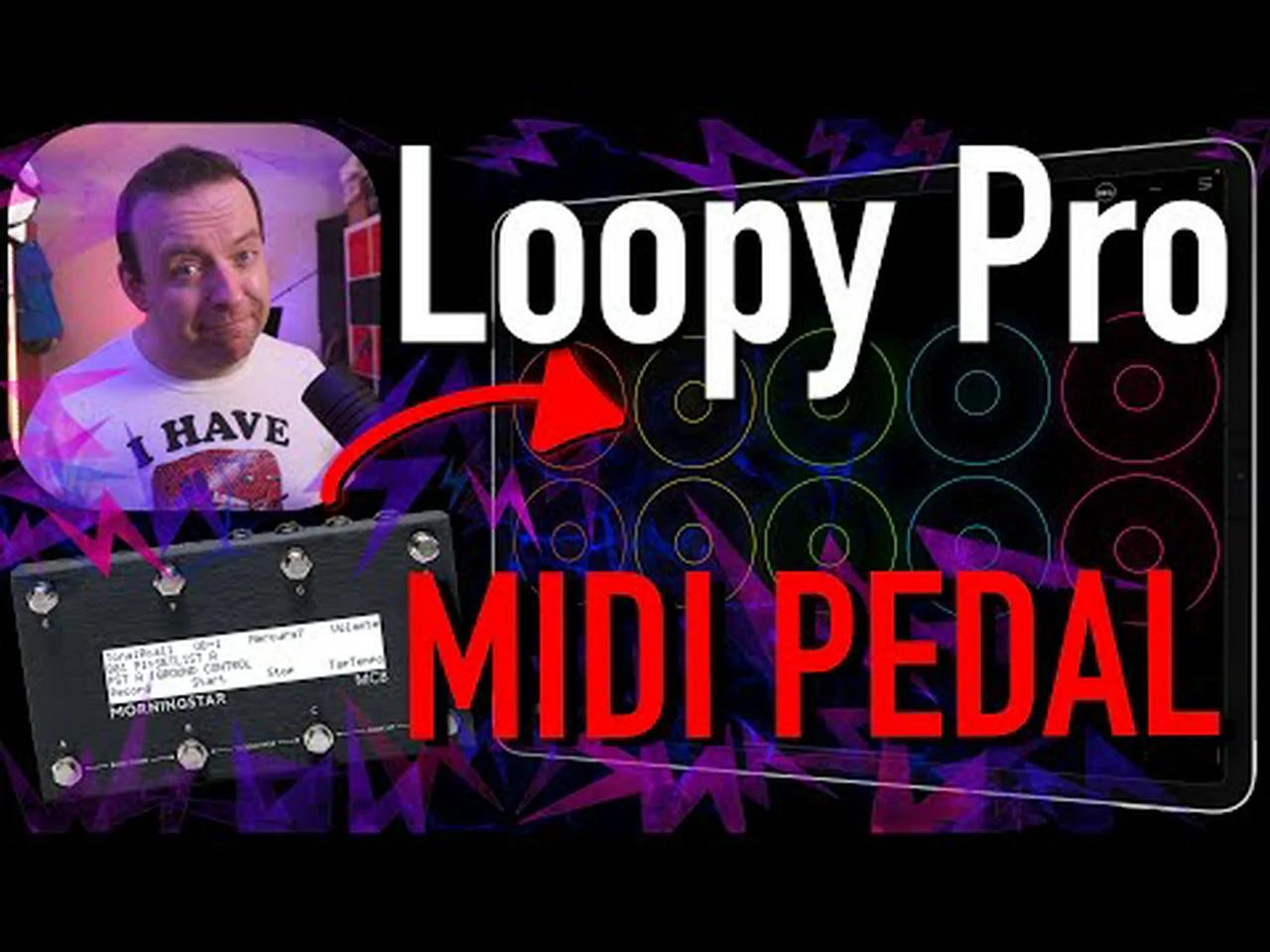 How to setup a Midi Pedal with Loopy Pro (Morningstar MC8)