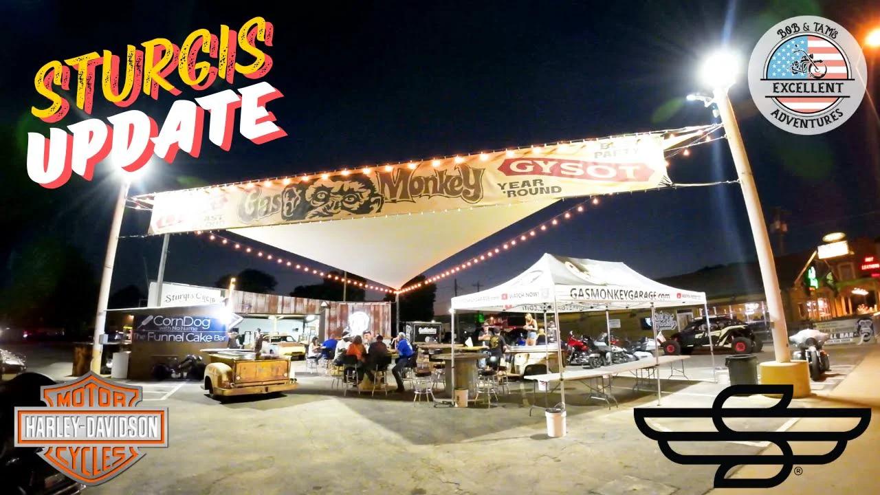 Update Sturgis Rally #gasmonkeygarage Black Hills HD Vendor Park, # ...