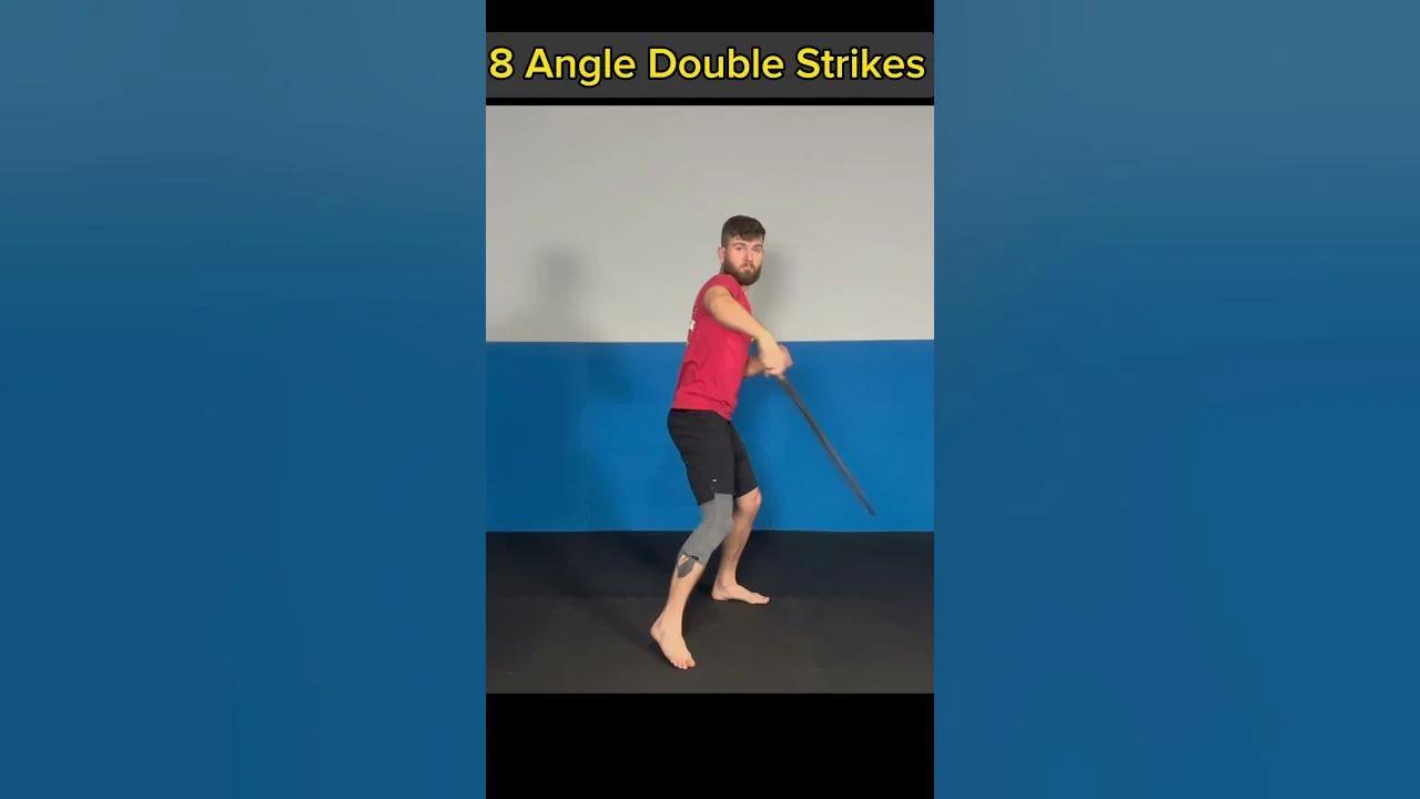8 Angle Double Strikes #kali #arnis #escrima #martialarts