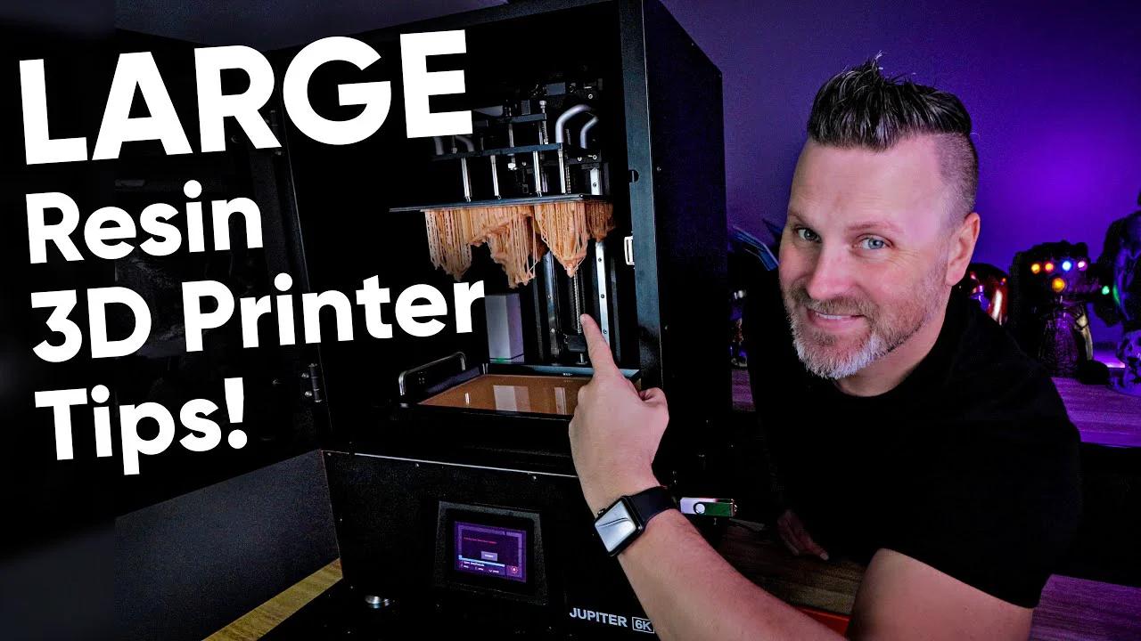 5 Tips for Large Resin 3D Printers