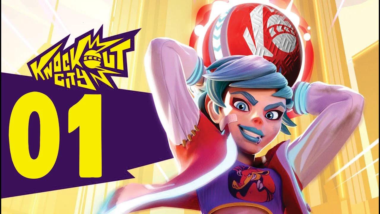 Knockout City Jogo de Queimada para Nintendo Switch Partida 1 Gameplay PT-BR