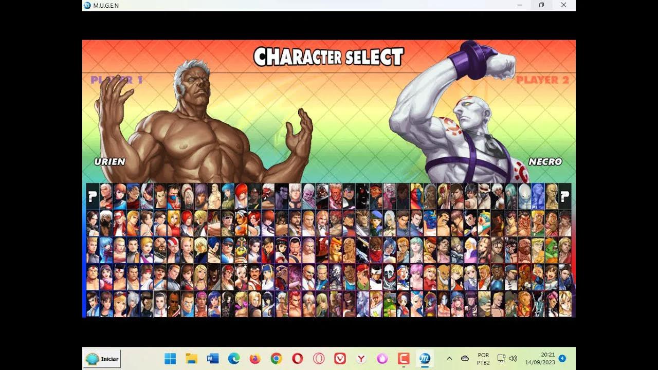 Capcom Vs SNK Evolution Kore - Urien Vs Necro (Chars Battle)