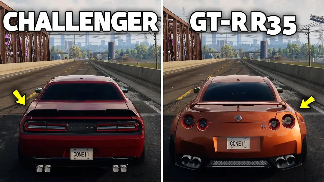Need for Speed Unbound - NISSAN GT-R R35 VS CHALLENGER SRT8 (WHICH IS ...