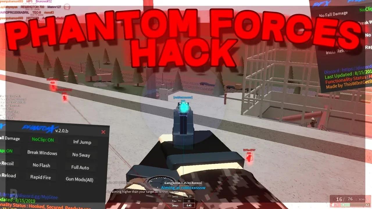 [NEW]⚡Phantom Forces HACK/SCRIPT⚡ Aimbot, ESP, Fly, Noclip, gun mods ...