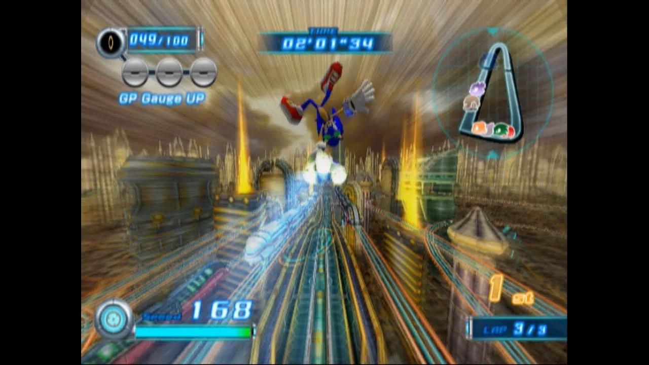 Sonic Riders: Zero Gravity (PS2 Gameplay)