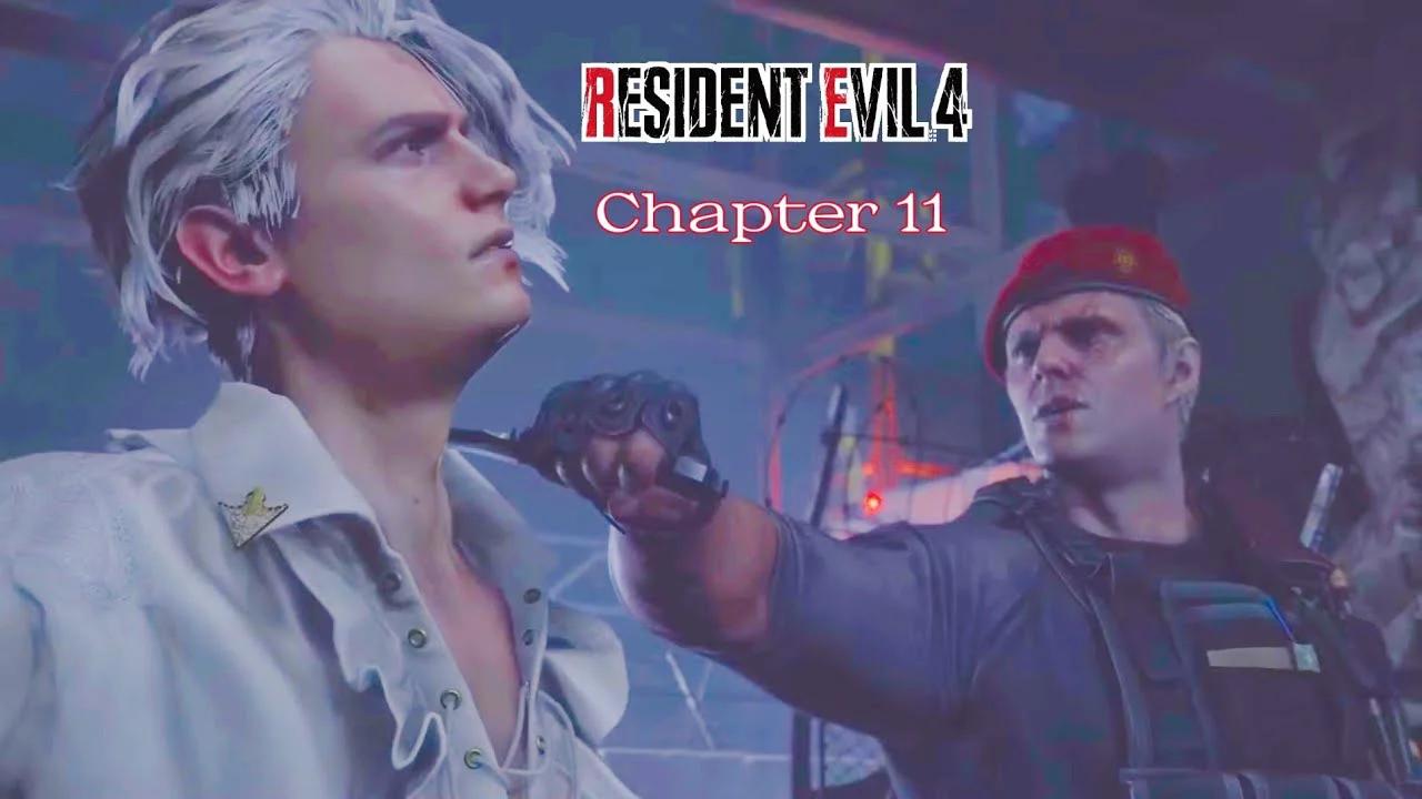Resident Evil 4 Remake Leon Romantic costume Chapter 11 to 13 original ...