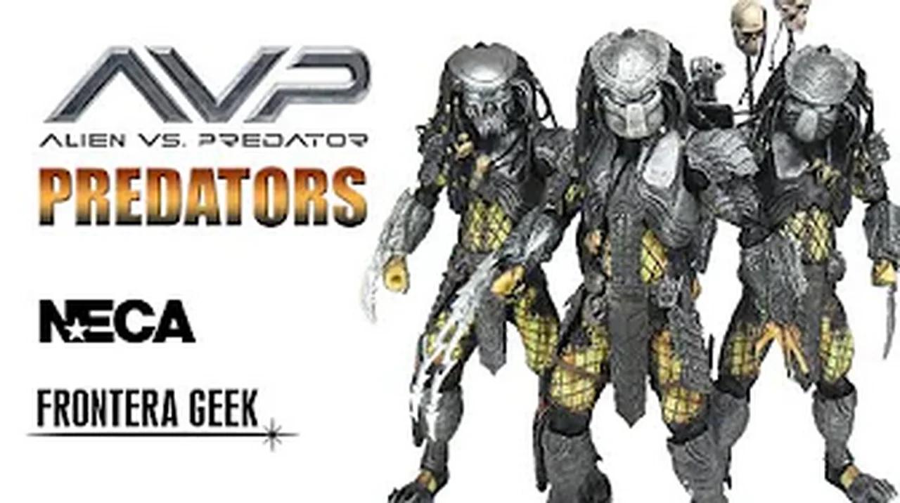 NECA SCAR Predator, CELTIC & CHOPPER (Alien VS Predator AVP) - Review ...