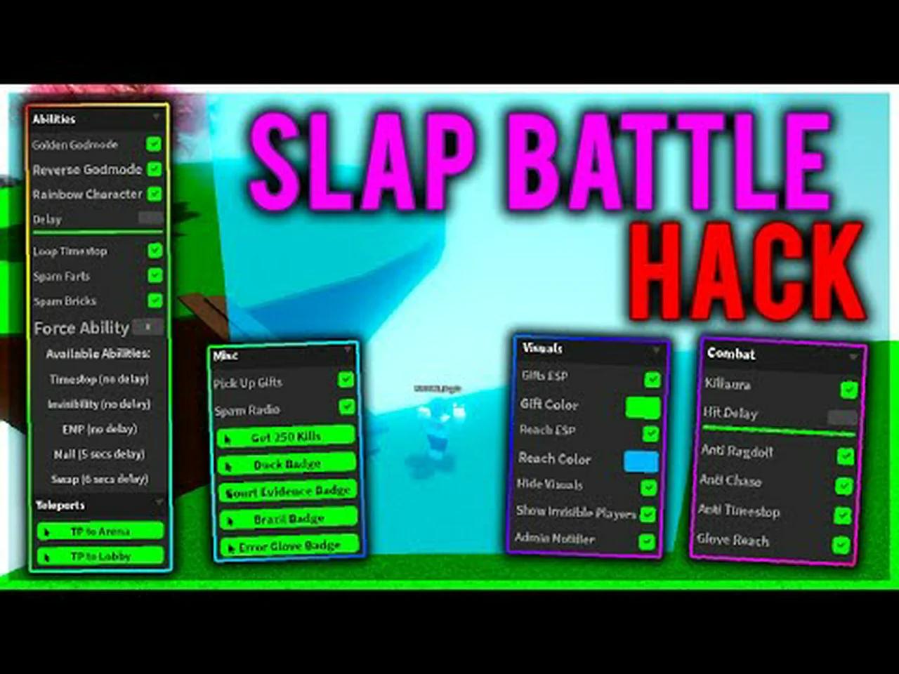 UPDATED 🔥 SLAP BATTLE HACK GUI SCRIPT 🔥 UNLIMITED SLAPS, KILL AURA ...