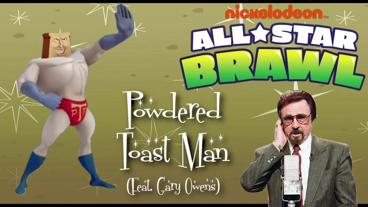 Nickelodeon All-Star Brawl - Powdered Toast Man - All Voice Lines (Feat ...