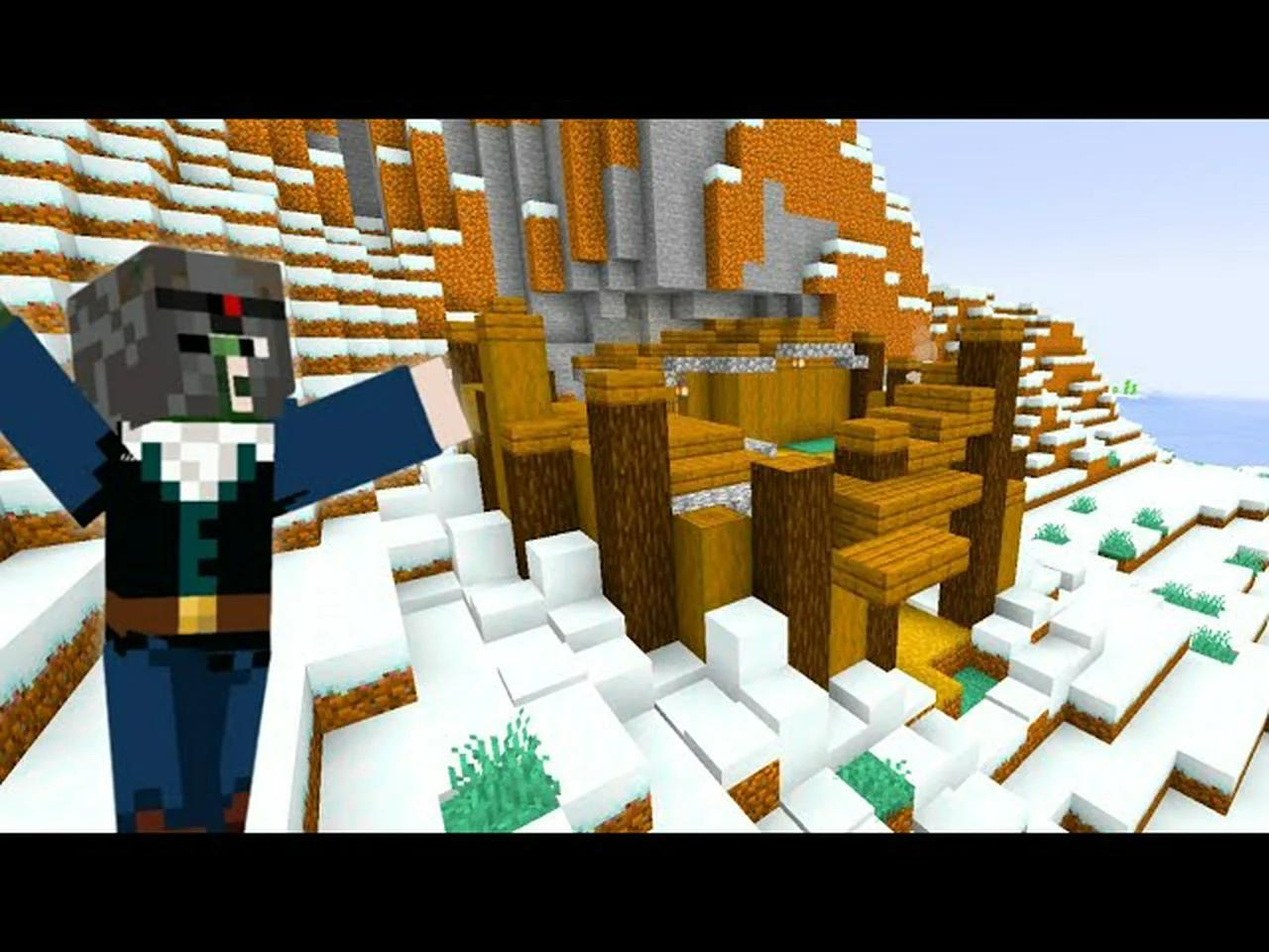 How to Build a Simple Minecraft Winter Fort