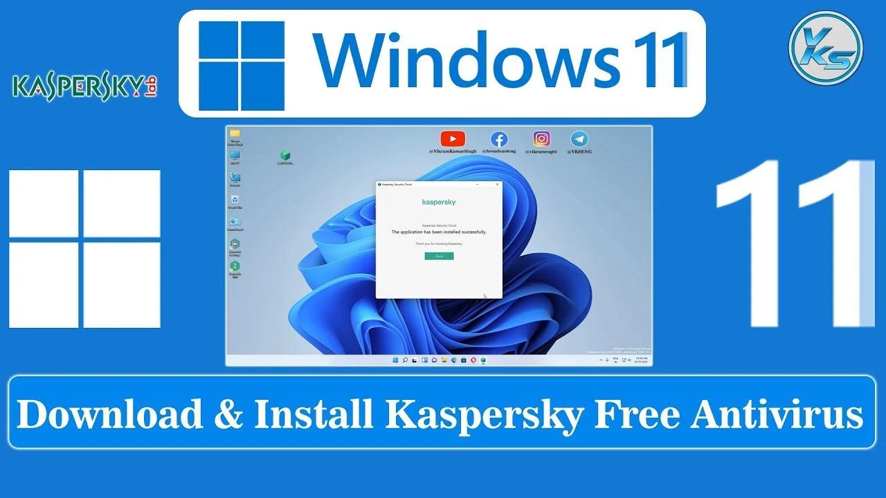 Kaspersky : How To Download And Install Kaspersky Free Antivirus