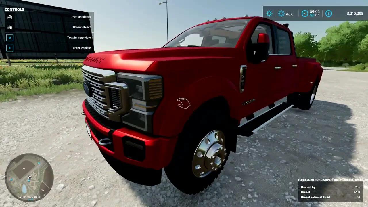 2020 Ford Super-Duty Limited v1.0 FS22 FS22 MOD REVIEW PC 2022
