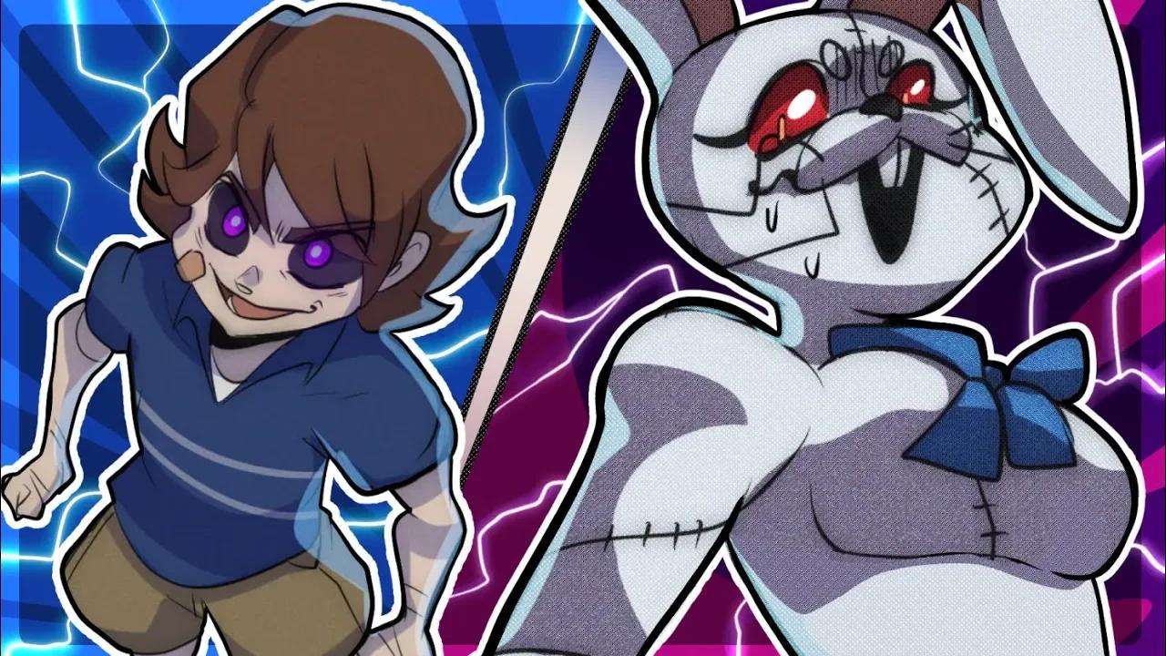 Gregory & Springtrap Vs Vanny | Gregtrap AU| FNAF security breach animation