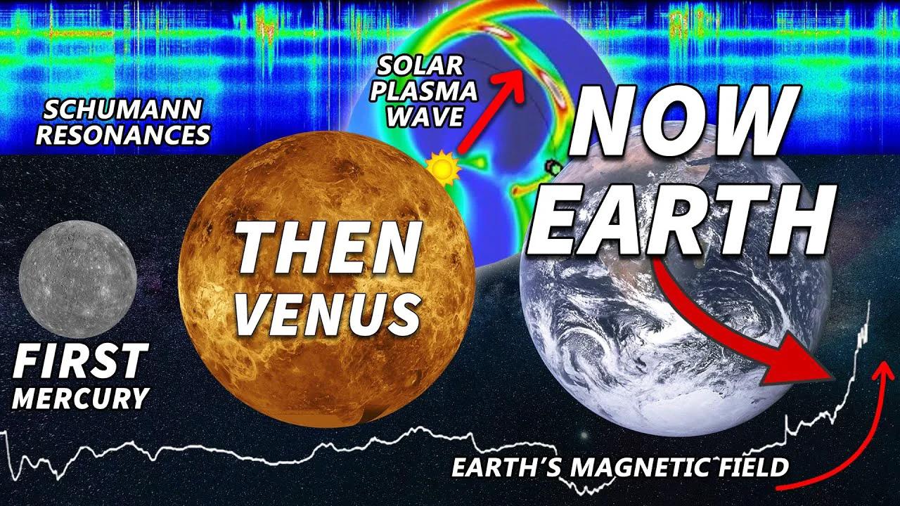 This multi-planetary SOLAR BLAST has STRENGTHENED Earth's Magnetic Field